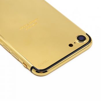 Black color metal middle frame case for iPhone X