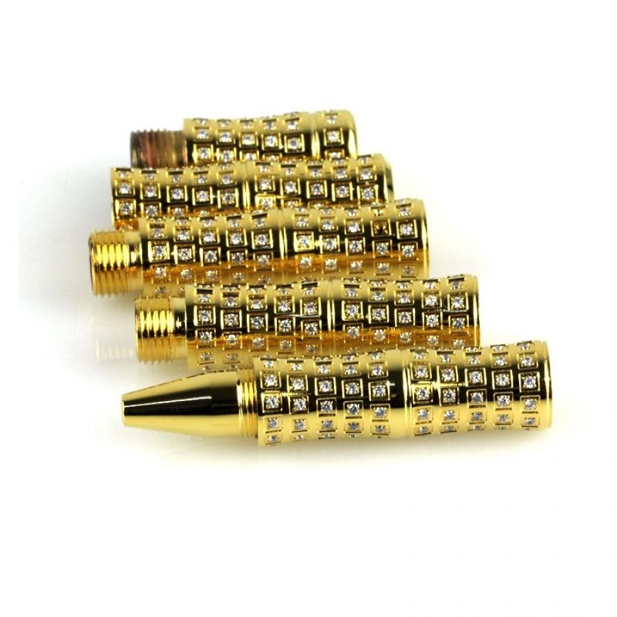 Luxury 24k gold diamond special design pen