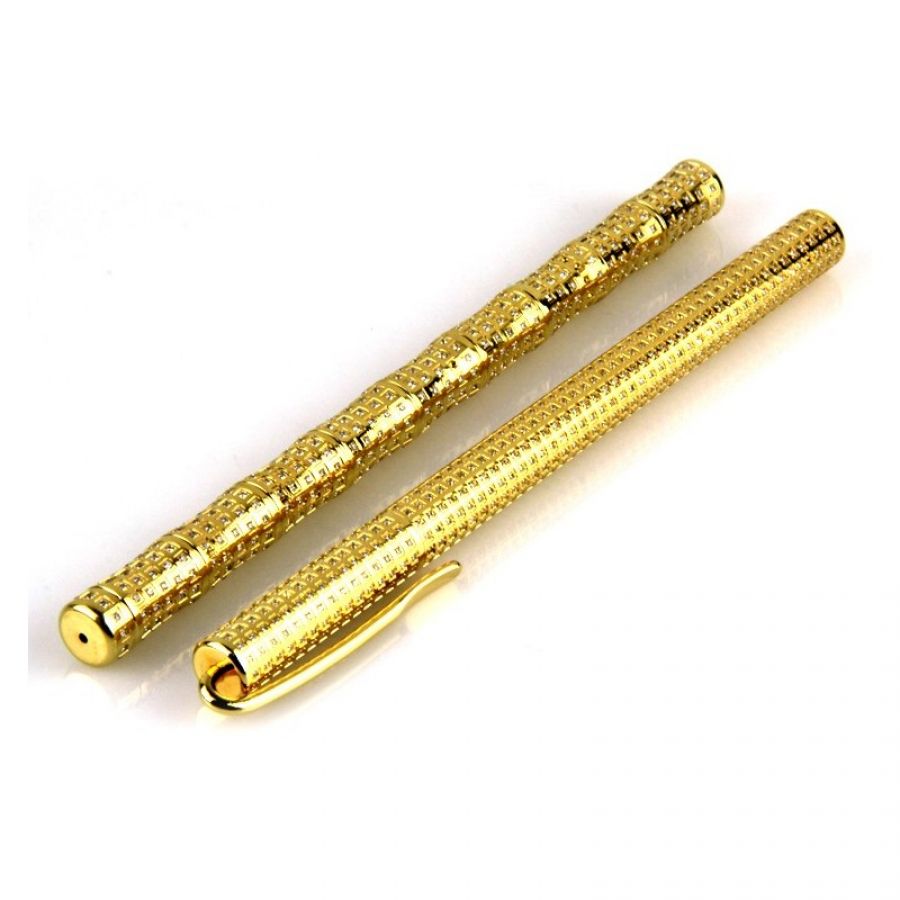 Luxury 24k gold diamond special design pen