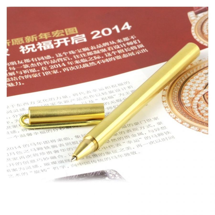 Customizable copper sign pen