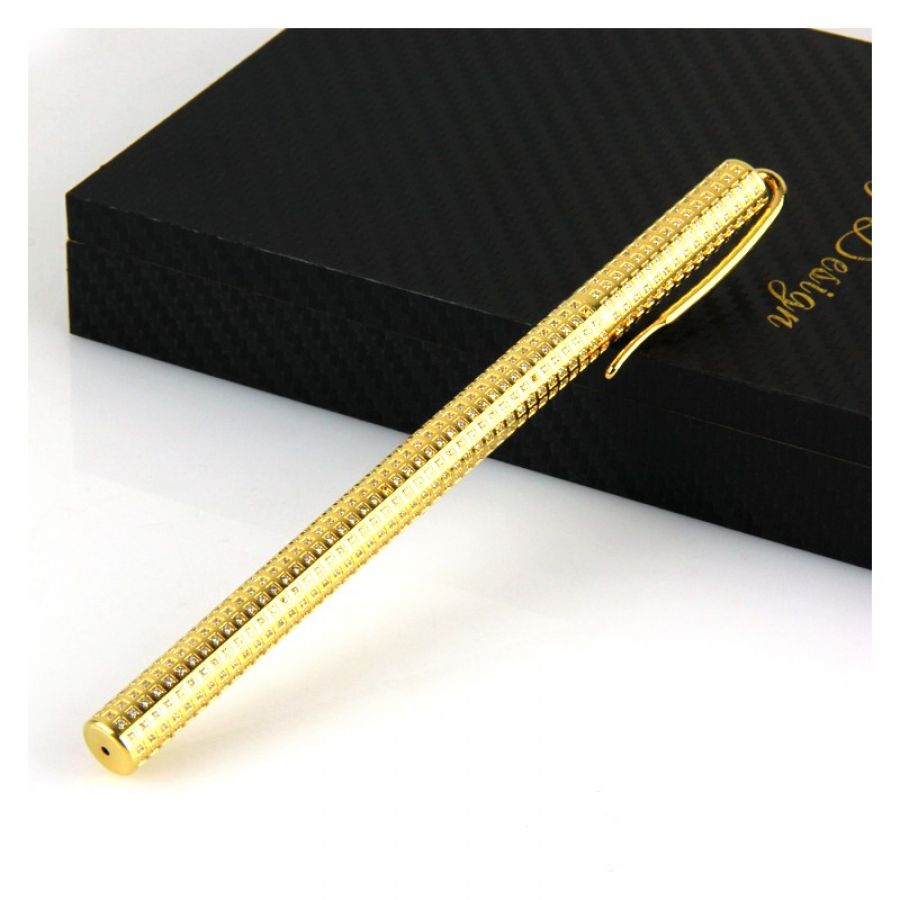 24k gold diamond custom design luxury pen