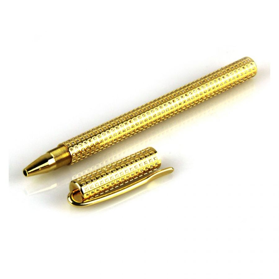 24k gold diamond custom design luxury pen