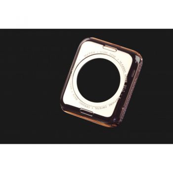 24k gold apple watch housing with diamonds