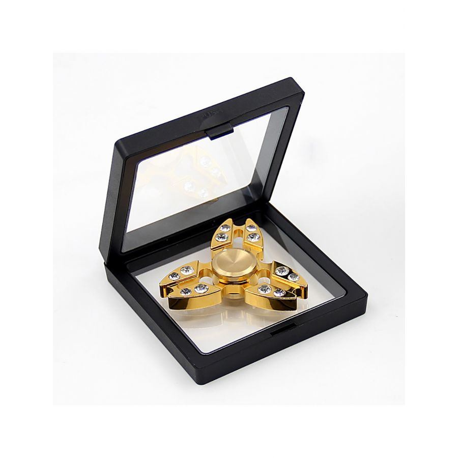 diamond fidget spinner with 24kt gold platin