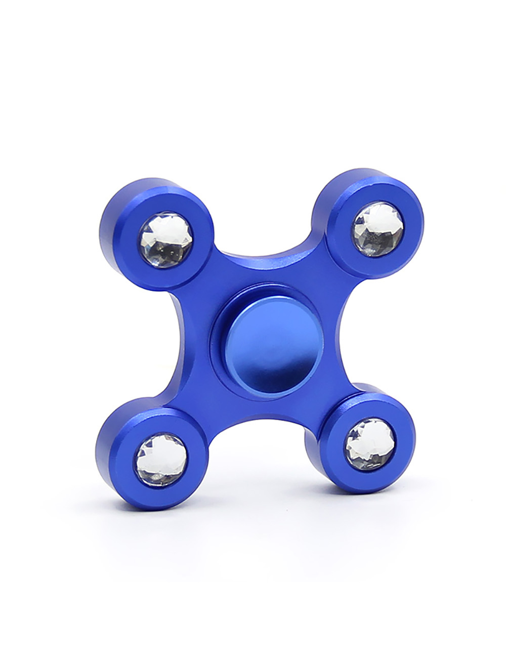 unique colorful Quadrilateral Crystal Fidget Hand Spinner