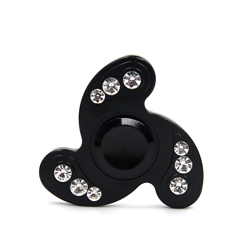 Diamond Fidget Spinner black