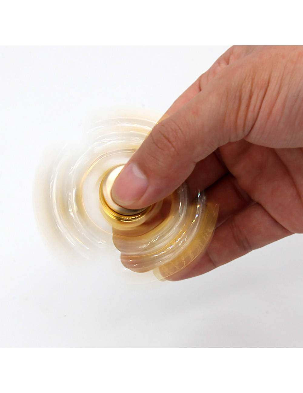 diamond fidget spinner with 24kt gold platin